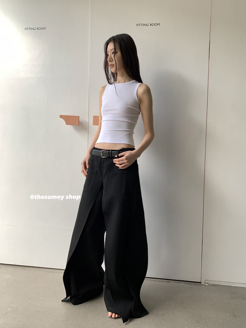 THESUMEY Women's 2024 Spring and Summer New I-shaped suspender inner ...