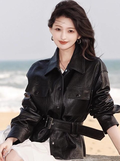 Ingenious Dinghai Needle Leather Jacket 2025 British imported A. Grade ...