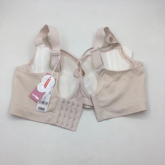 Casual bra 7145 thin cotton D cup big breasts showing chubby MM large ...