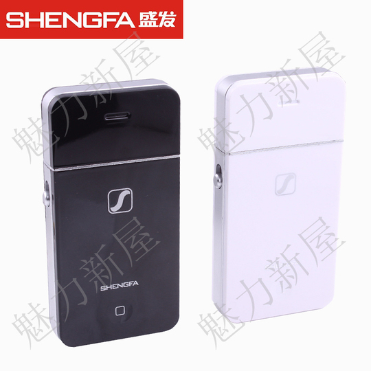 ماكينة حلاقة كهربائية قابلة لإعادة الشحن Shengfa RSCW-2055 مع مشذب
