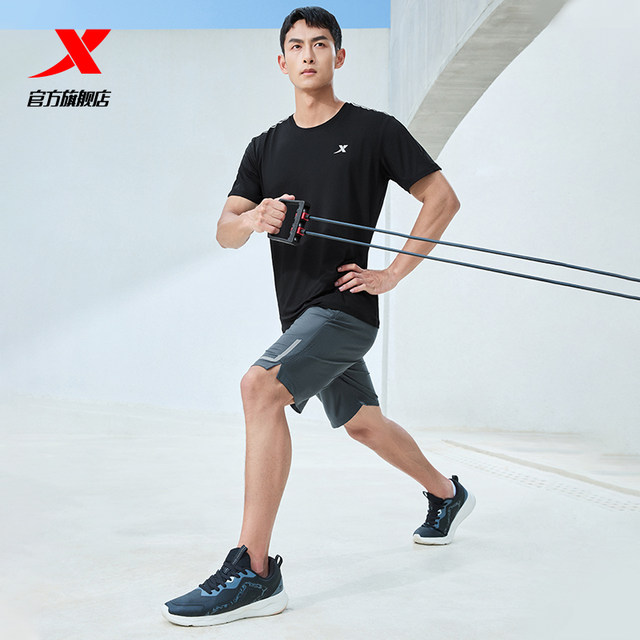 Xtep short-sleeved T-shirt men's summer quick-drying sportswear men's ...