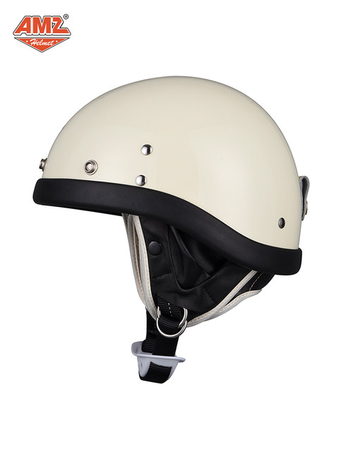 AMZ men's cruise retro locomotive Japanese -style pedal helmet Summer ...