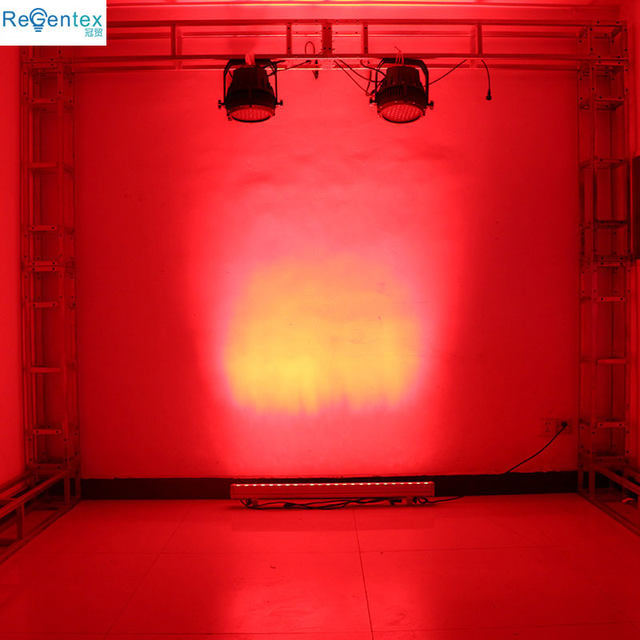 18 pals full color wall wash lights stage background dyeing lights 24 ...