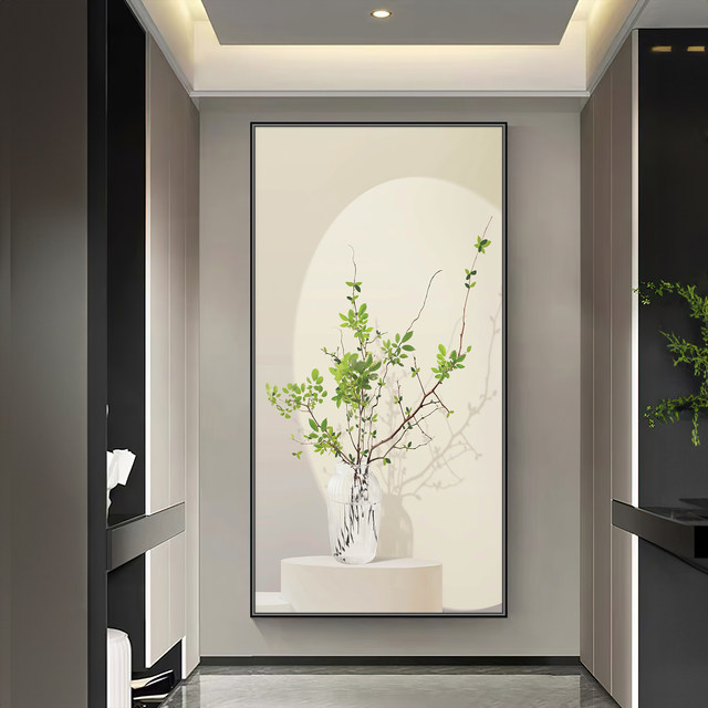 Entrance wall sticker 3D three-dimensional self-adhesive decorative ...