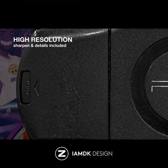 Trendy retro PSP controller game console equipment screen demonstration ...