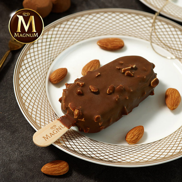 10~21 Menglong Ice Cream Chocolate Crispy and Luxue Vanilla Flavor Ice ...