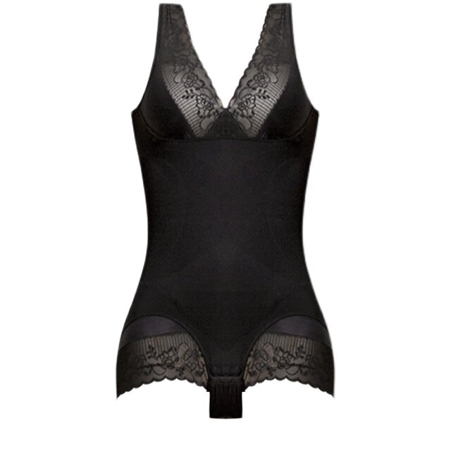 Seamless Quantum Shaping Bra, Feminine Lace V-Neck, Postpartum Belly ...