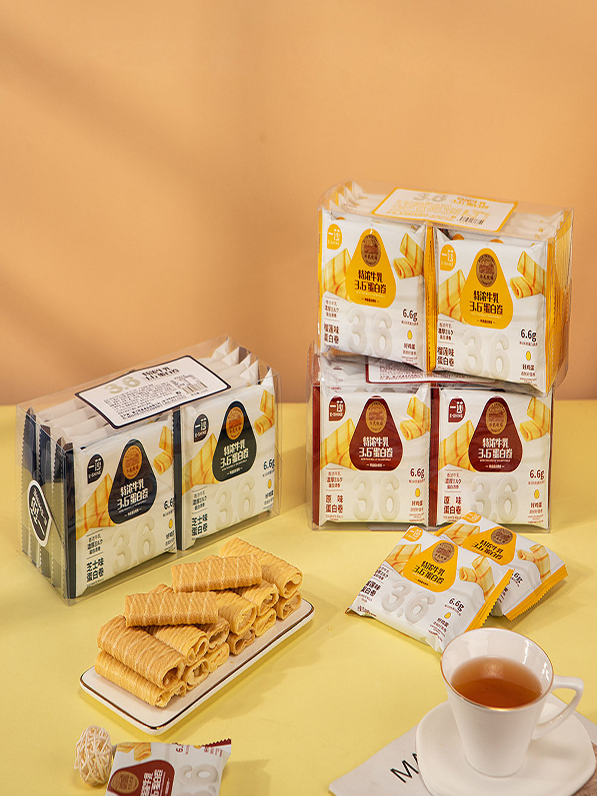 Yisha Extra Thick Milk 3.6 Protein Roll Cheese Liquid Meringue ...