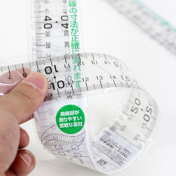 Japan imported Clover Coke curve pattern making ruler, flexible drawing ...