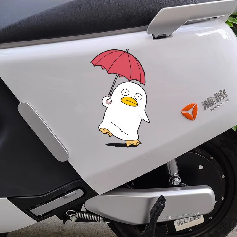 New Gintama Elizabeth Cartoon Cute Personalized Body Glass Rear Window ...