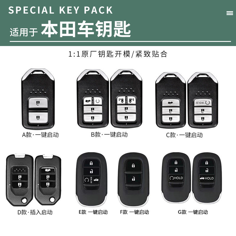 Suitable for 2023 Honda eleventh generation Civic key cover Accord xrv ...
