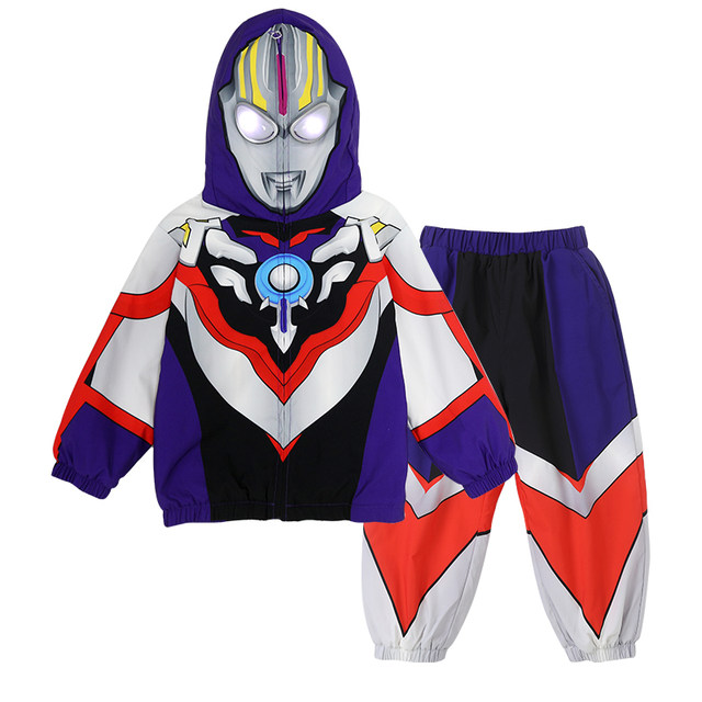 Ultraman Zero Clothes Winter Boys' Cotton Suit Autumn and Winter New ...