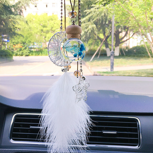 Eternal Life Flower Cars -on Perfume Fragrant Car Fat Feather Catcher ...