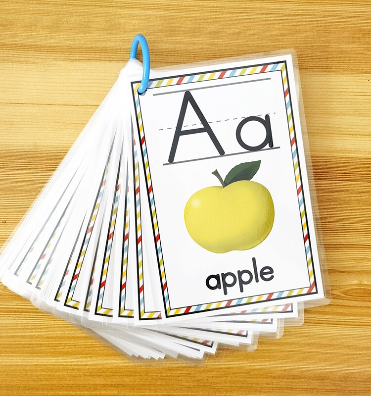 26 Letter Phonics Flash Cards - Early Learning Spelling Aid