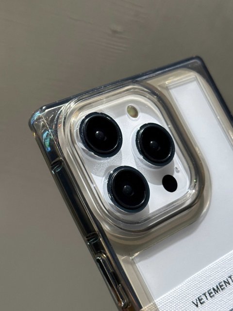 Suitable for Apple iphone15proma square straight edge mobile phone case ...