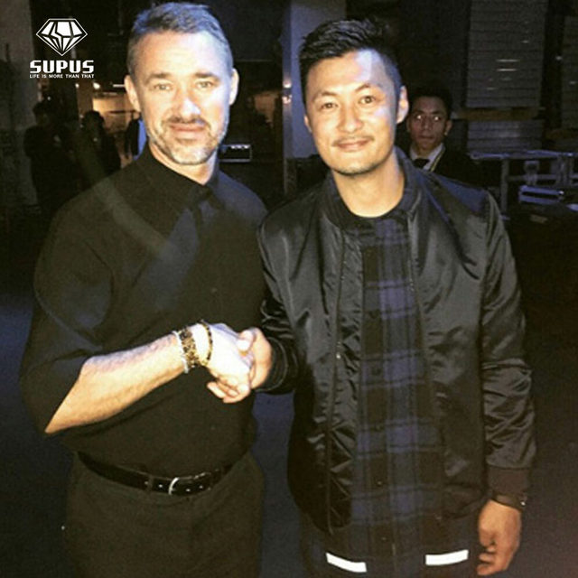Mengkou Stone Island Edison Chen Yue Wenle star couple outfit men and ...