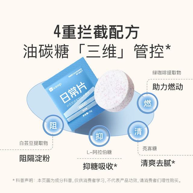 keepHi Eat Premeal Tablets White Kidney Bean Premeal Tablets Dietary ...