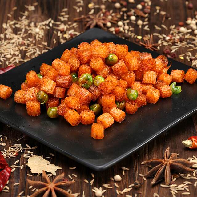 Xiaopeng Scallion Pork Ribs Spicy Gluten Strips Childhood Snacks ...