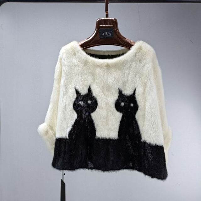 Haining neat mink grass coat new autumn and winter female fur jacket ...