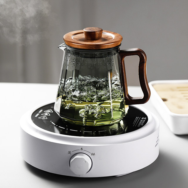 Glass teapot high -temperature household electric ceramic furnace tea ...