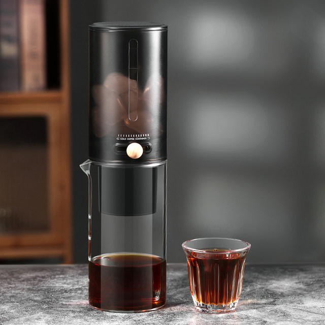 Ice Drop Coffee Maker Cold Brew Artifact Hand-Brew Coffee Set Glass ...
