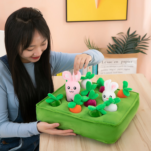 Baby pile early education developed intellectual radish toys, baby can ...