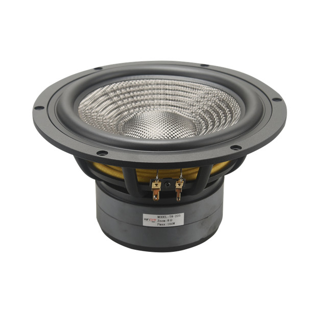Jingquan Fever 8-inch D-end dual magnetic carbon fiber braided basin mid-woofer speaker unit T8-225