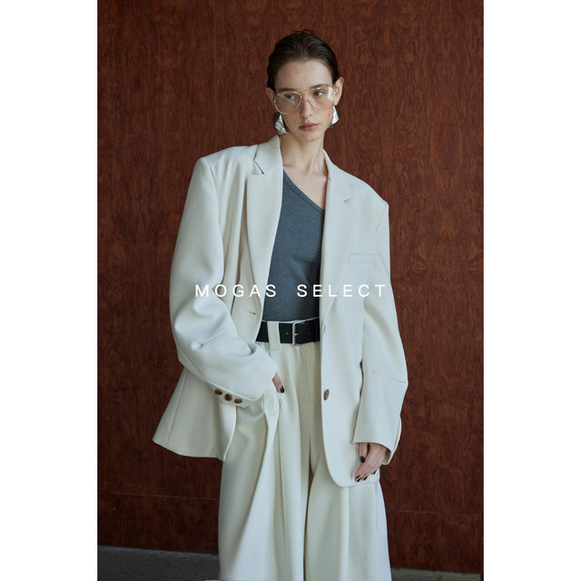 Mogas classic Row style series high-definition wool worsted v-neck old ...