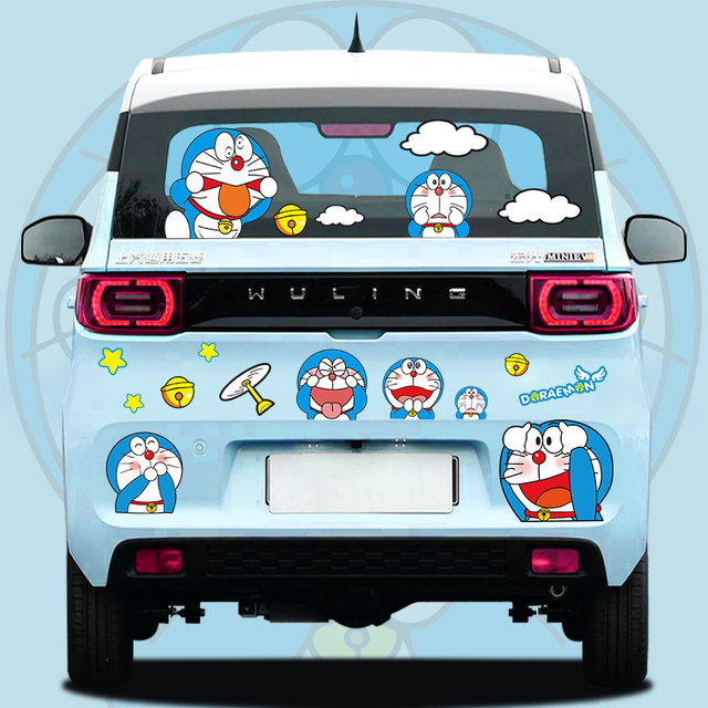 Wuling Hongguang miniev car sticker mini macaron ice cream Kelaiwei ...