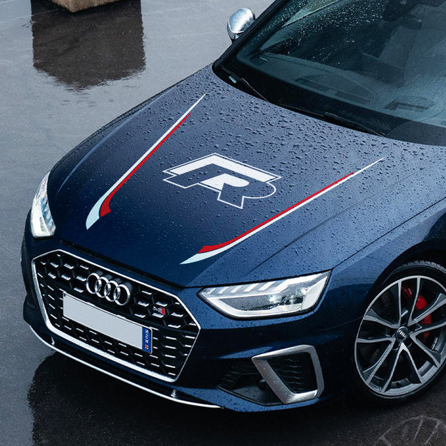 Car hood stickers, modified decorative hood, front cover, sports car ...