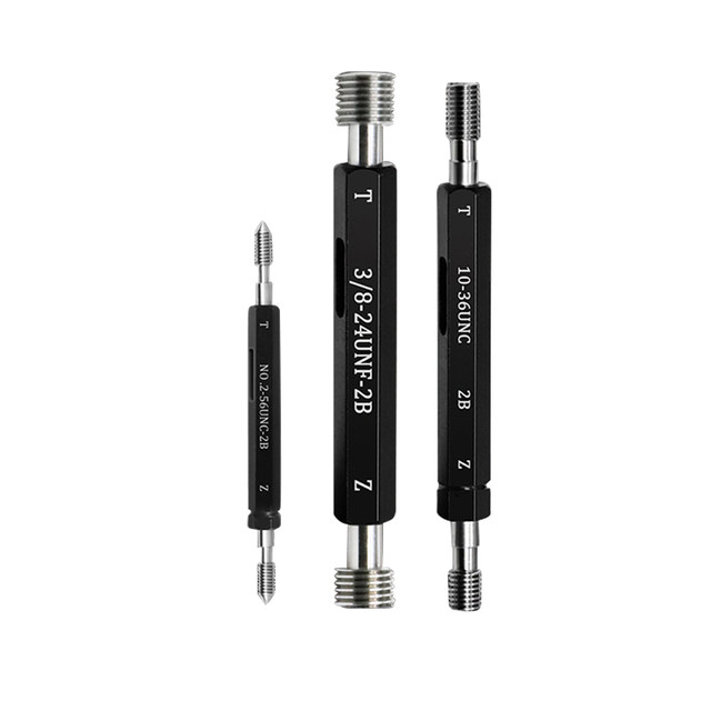 American fine thread plug gauge 1/4-20-2B1/4-28UNF1/4-32UNS inner diameter pass and stop gauge