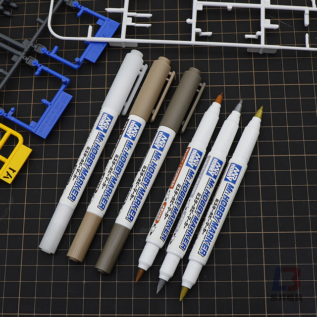Jun Shi Shui metallic metal CM Mark Pen model Gundam Military Mech hand ...