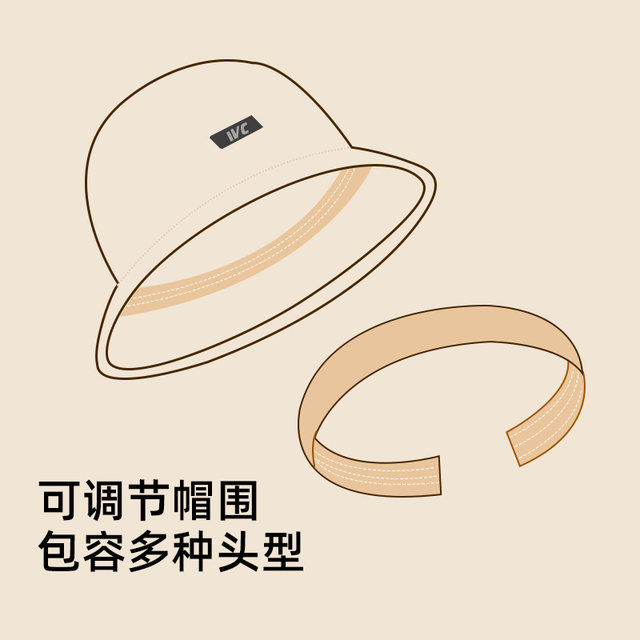 VVC fisherman hat female autumn and winter hat lambsca puffing hat ...