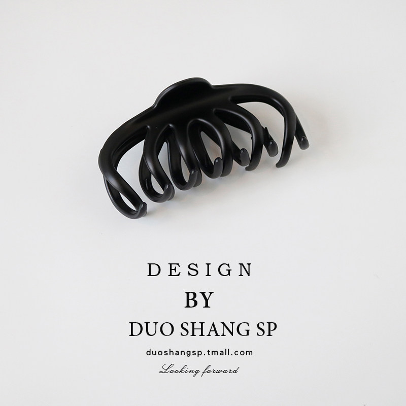 French lazy wind grip large hair volume, multi -plate hair grabbing ...