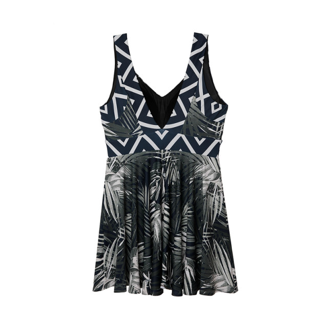 Ireal Genuine Swimsuit Female Palm Palm Style Summer Breakless Puts ...