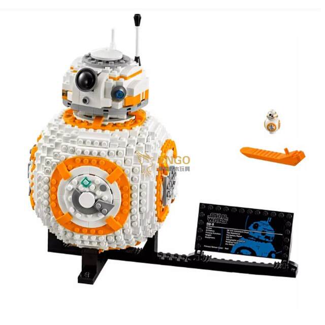 Puzzle building 75187 Star Wars BB8 robot adult assembled Chinese ...