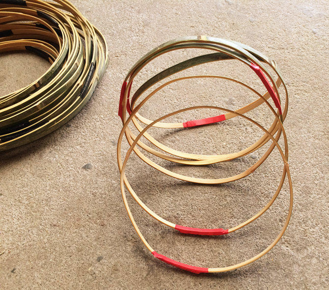 Street Stall Hoops - Bamboo Strips Hoops for Throwing and Children's ...