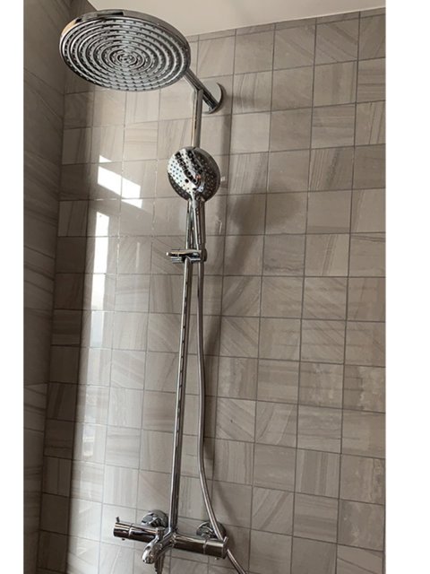 Hansgrohe 27215000 26777007 Constant temperature shower square air ...