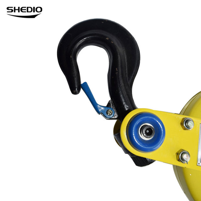 Shengdiao CD1MD1 wire rope electric hoist lower hook lifting hook wire ...