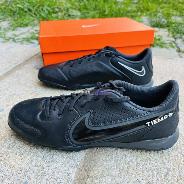 Counter genuine Nike/Nike Legend 9TF human grass shredded cowhide low ...