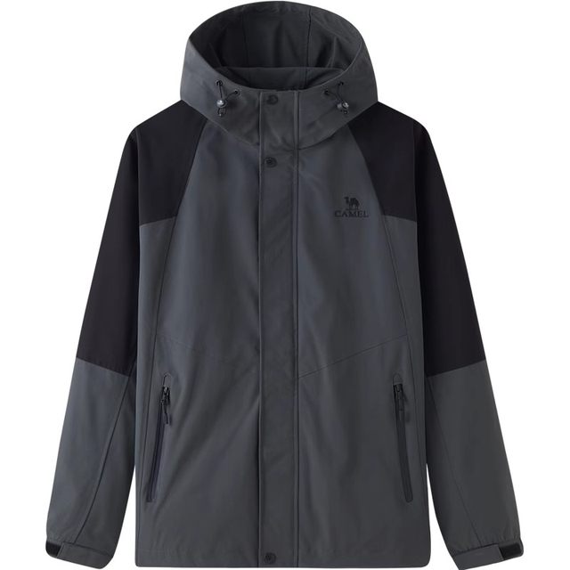 Camel Mountain and Sea Jacket Mountain Series Outdoor Water-Repellent ...