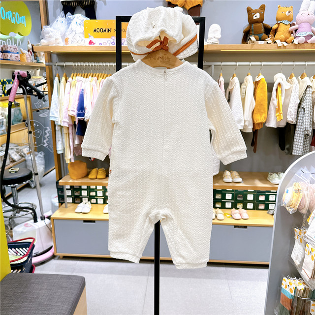 moimoln Xiaoyunduo men's and women's jumpsuits Korea purchasing 25 spring infant and young ...