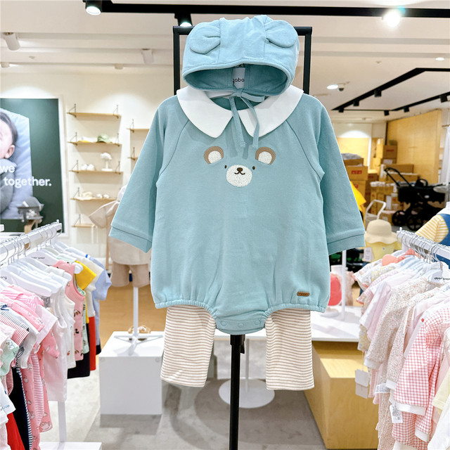 agabang agabang baby onesie set Korean purchasing agent 24 autumn baby ...