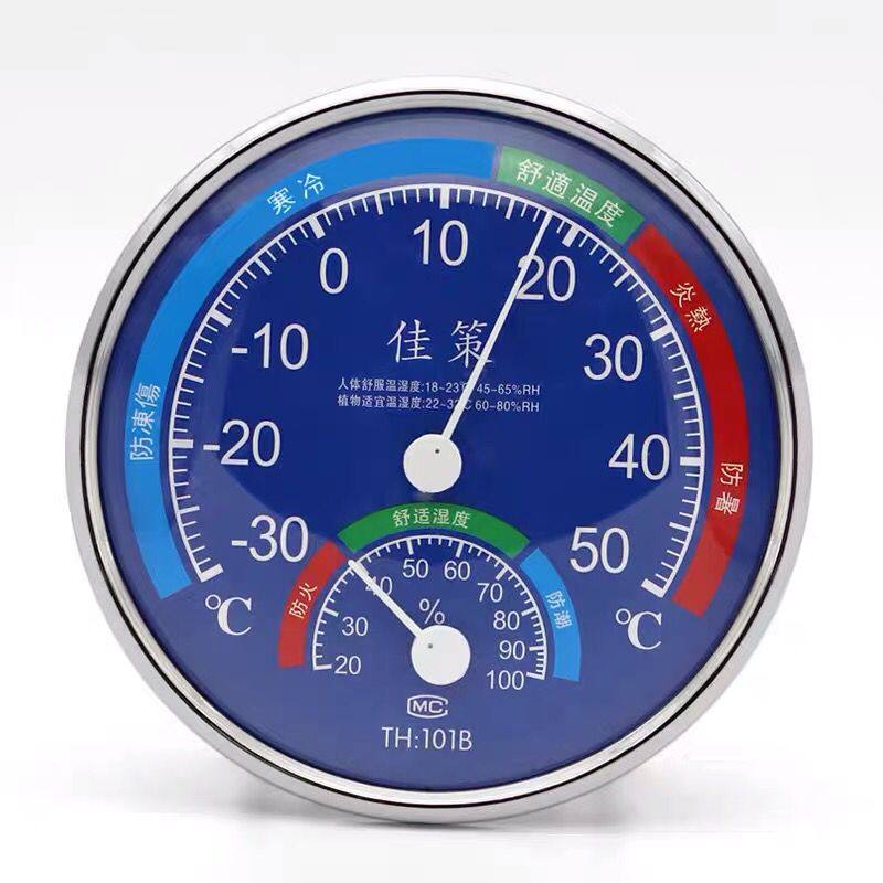 Household Indoor Outdoor Temperature Humidity Meter Wall-Mounted ...
