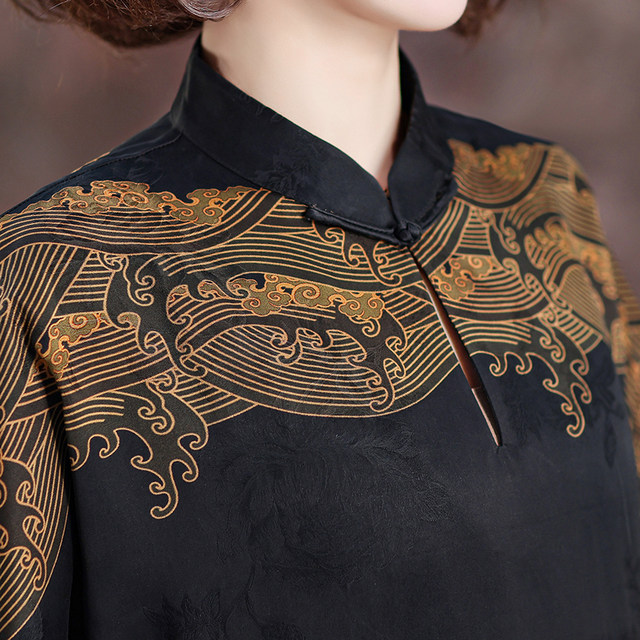 High-end big brand Xiangyun yarn dress for women 2024 spring and summer ...