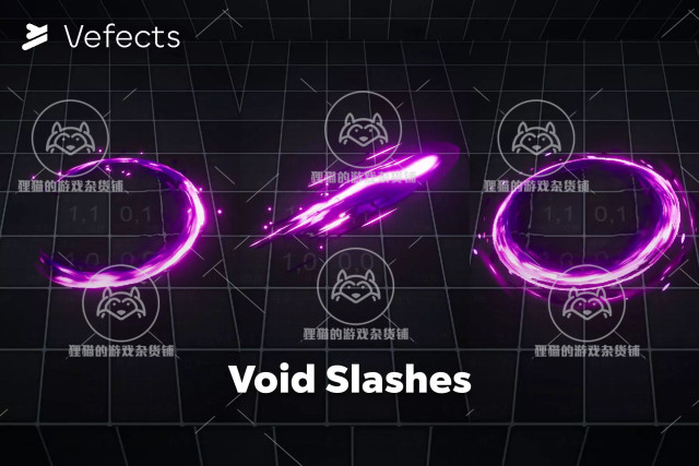 UnityStylizedVFX1.0.4 package updates stylized slashing attack special ...