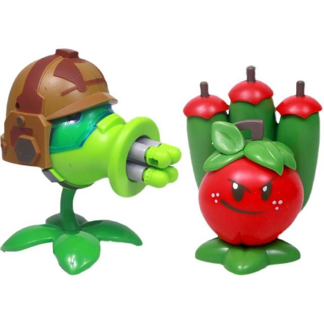 Plants vs. Zombies Toy Apple Mortar Zombie Doctor Flame Pea Shooter ...