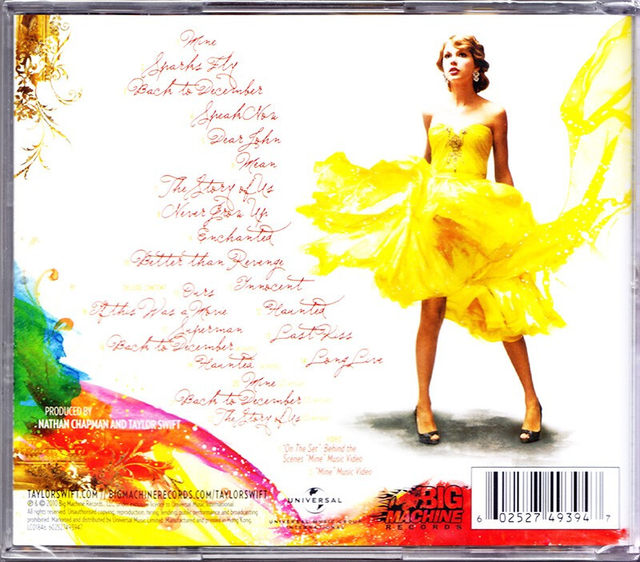Genuine Taylor Swift Album Taylor Swift Speak Now 2CD Deluxe Edition