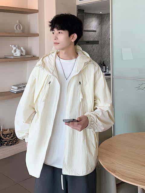 Sunscreen clothing men's summer thin fishing men's men's sunscreen ...