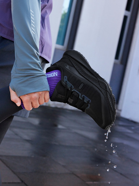 361 Red Flame 4 Rain Screen Men's Shoes Women's Running Shoes 2024 ...